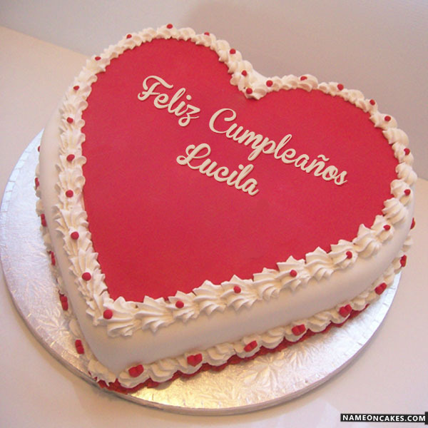 Feliz cumpleaños lucila Imágenes de pastel