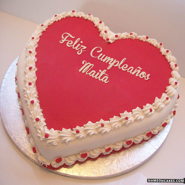 Feliz cumpleaños maita Imágenes de pastel
