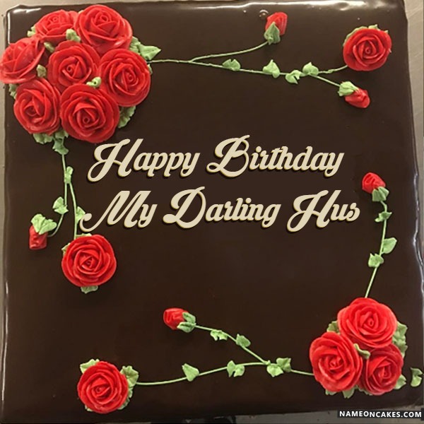 Happy Birthday My Darling Husband Cake Images