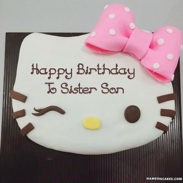 Happy Birthday To Sister Son Cake Images